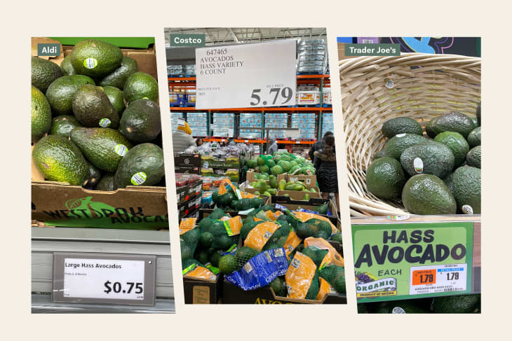 Aldi Costco Trader Joe’s Avocado Price Comparison | The Kitchn