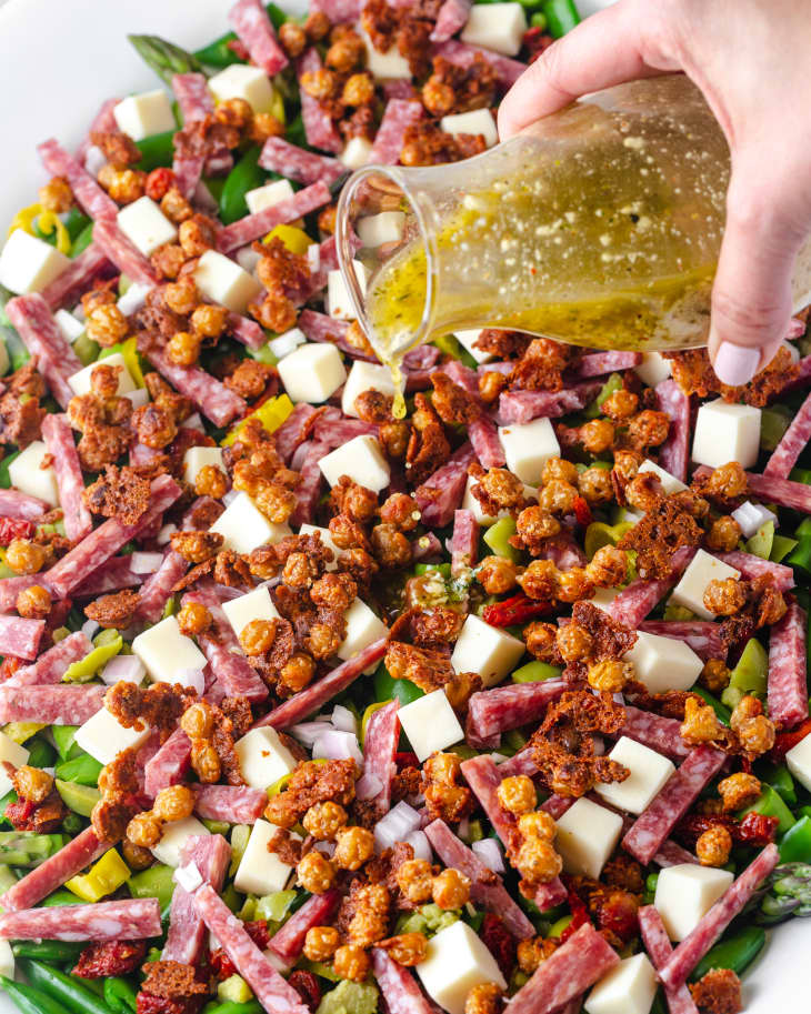 Big Springtime Chopped Salad Recipe | The Kitchn