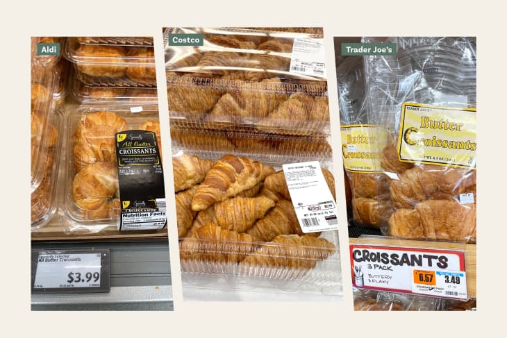 Aldi Costco Trader Joe’s Butter Croissant Price Comparison | The Kitchn
