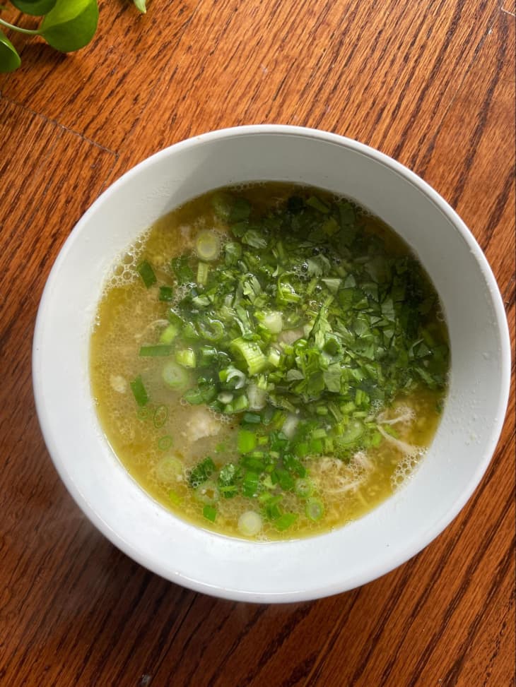 Ginger Chicken Soup with Yuzu Kosho Recipe | The Kitchn