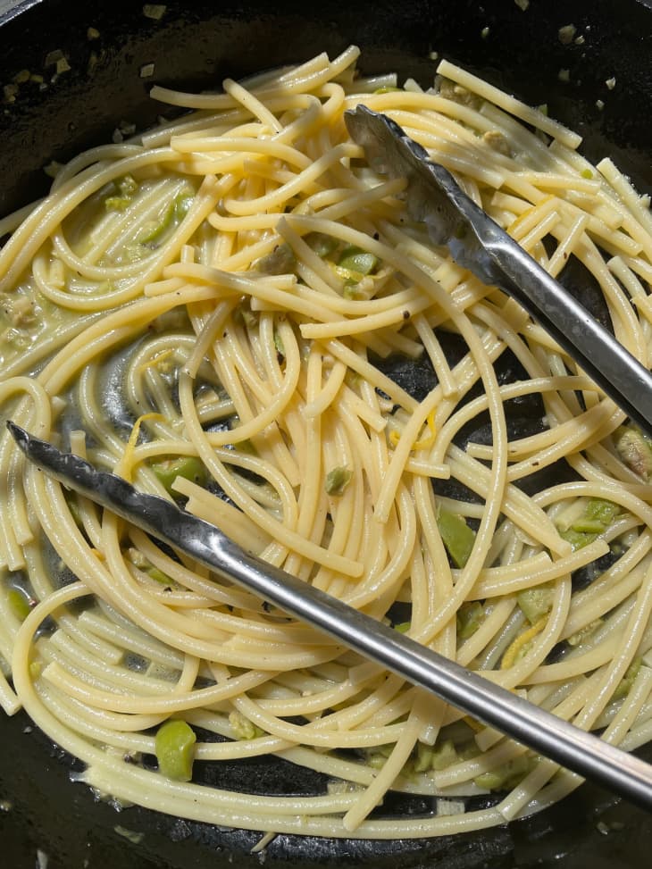 Dirty Martini Pasta Will Keep You Coming Back for More | The Kitchn