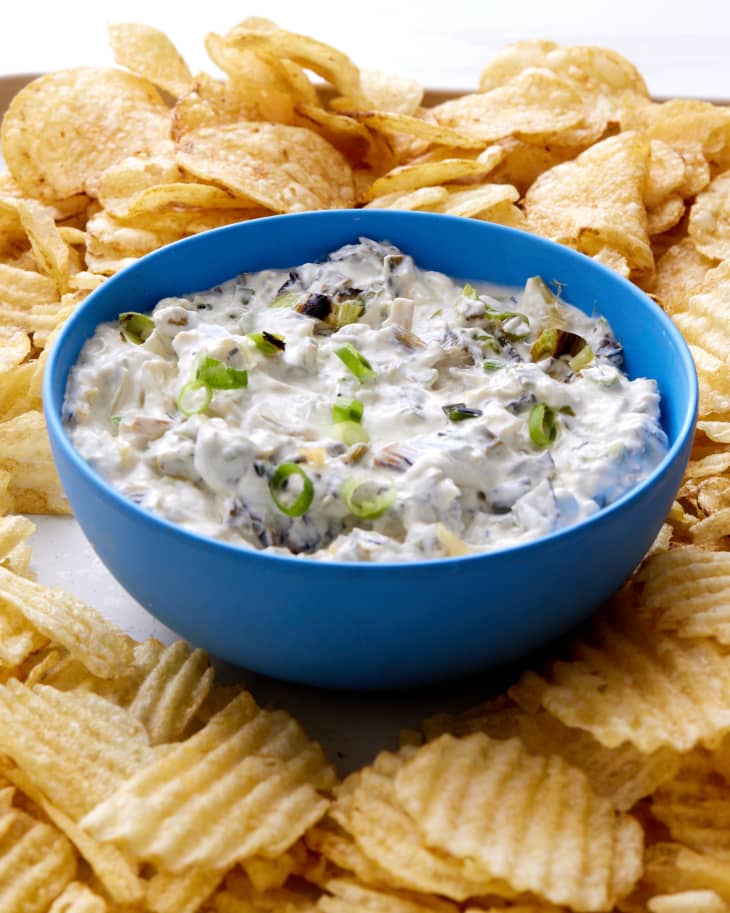 Sour Cream and Charred Scallion Dip | The Kitchn