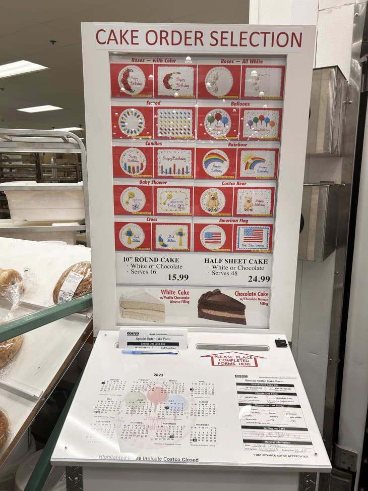 How To Order A Cake At Costco Using The Slot Box Method The Kitchn