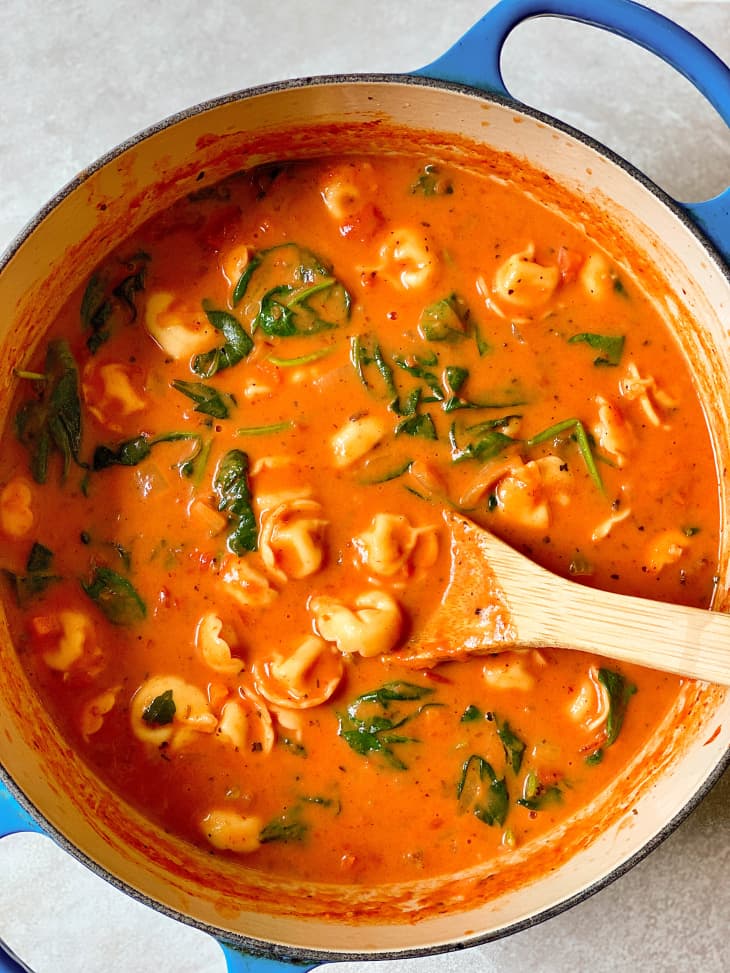 Creamy Tortellini Soup Recipe | The Kitchn
