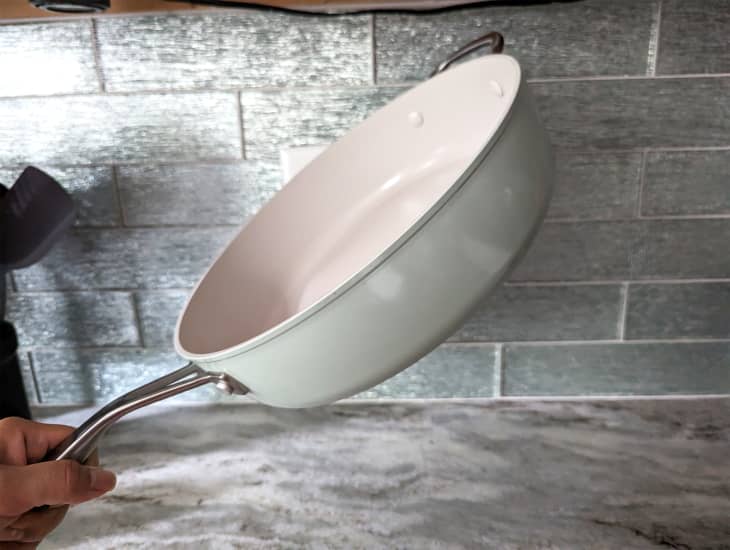 KitchenAid Hard Anodized Ceramic Nonstick Sauté Pan (Tested) | The Kitchn