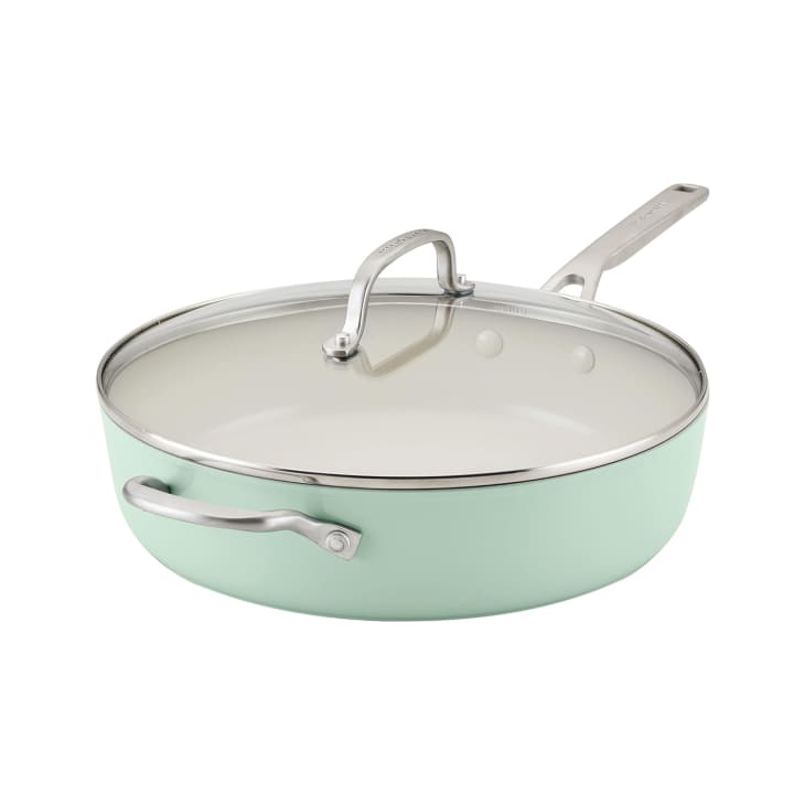 KitchenAid Hard Anodized Ceramic Nonstick Sauté Pan (Tested) | The Kitchn