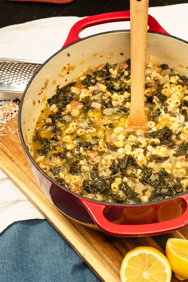 I Tried Rachael Ray’s “Favorite Cozy” One-Pot Soup | Apartment Therapy