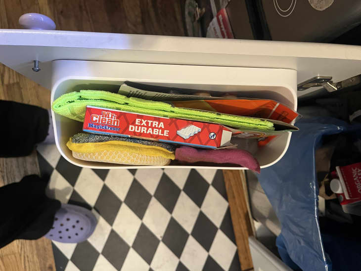 The $17 Gadget That Instantly Doubled My Cabinet Storage | The Kitchn