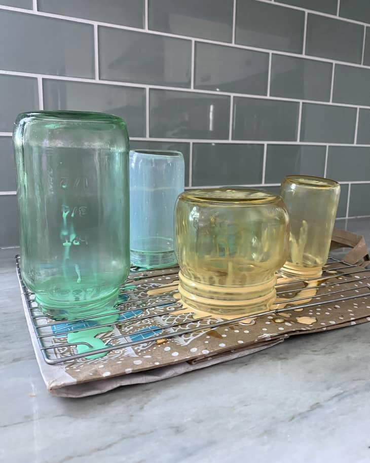 The Simplest Trick to Make Any Glass Look "Vintage" | The Kitchn