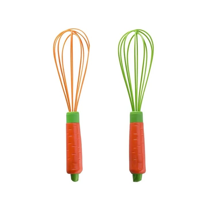 Topbath Silicone Whisks with Carrot-Shaped Handle: Walmart Reviews ...