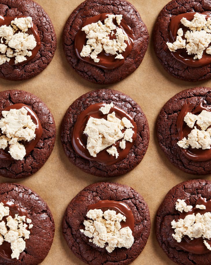 Chocolate Halawa Cookies | Kitchn