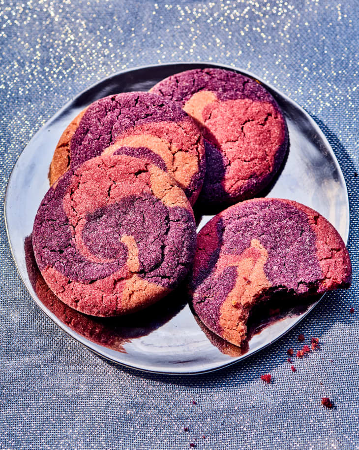 Berry Blast Marbled Sugar Cookies Recipe | The Kitchn