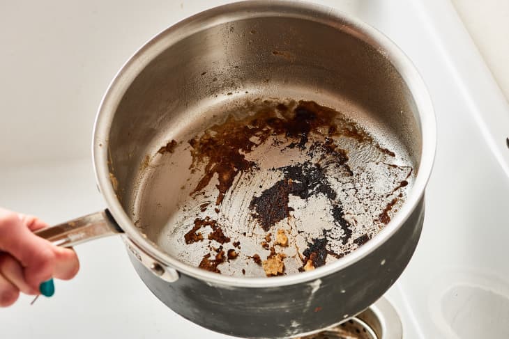 Surprising and Easy Ways to Clean a Burnt Pan | The Kitchn