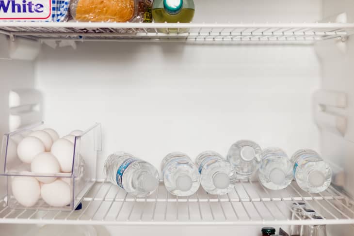 Fridge Hack for Organizing Cans and Bottles | The Kitchn