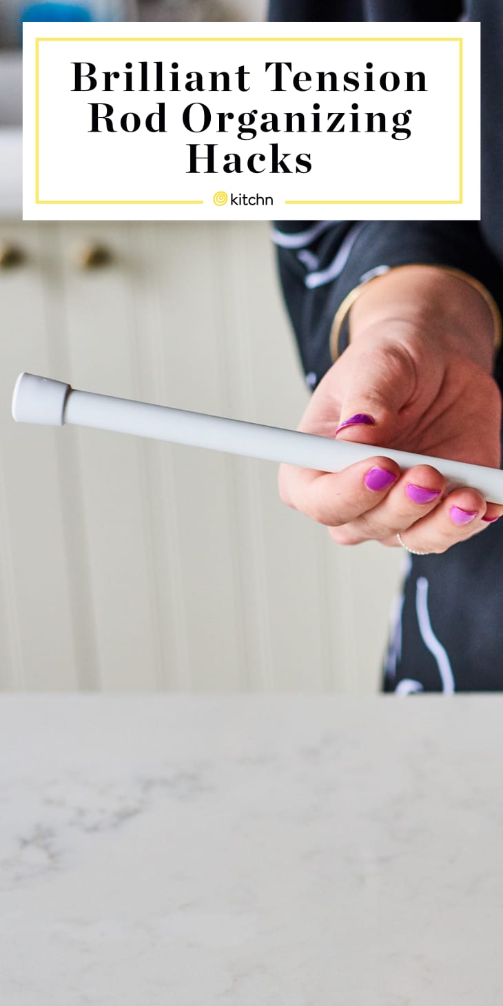 Tension Rod Organizing Hacks | Kitchn