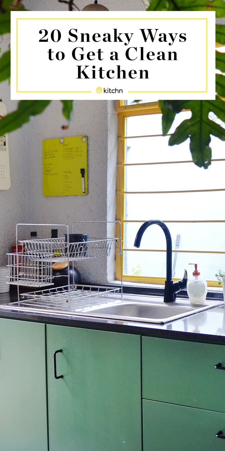 20 Sneaky Ways To Have a Clean Kitchen All the Time | Kitchn
