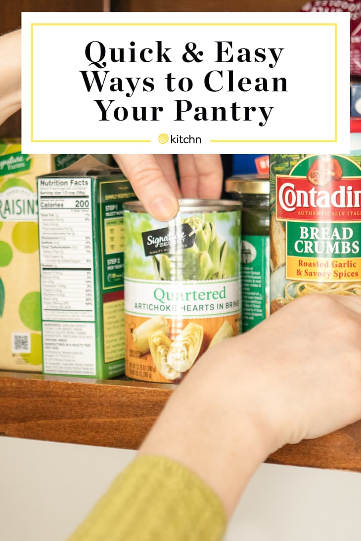 How to Clean and Organize Your Pantry Quickly | The Kitchn