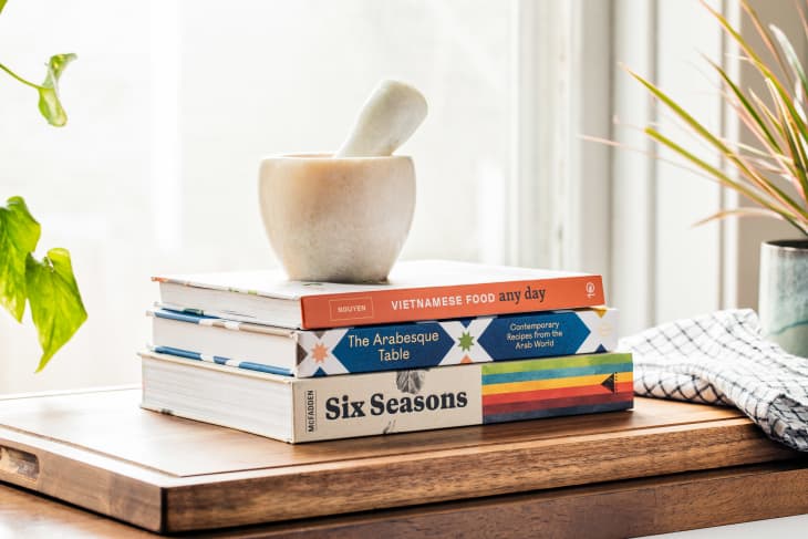 6 Ideas for Arranging Cookbooks, According to Professional Organizers ...