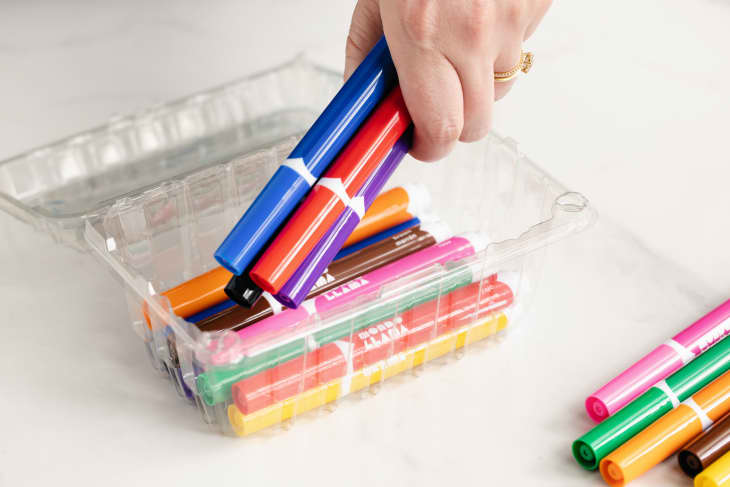 Use an Empty Berry Container for Bonus Storage and Organizing | The Kitchn