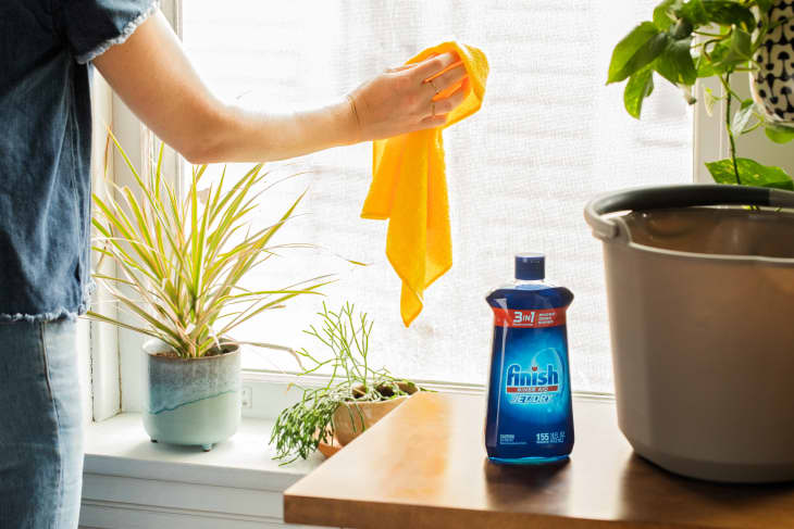 Use Rinse Aid to Make a DIY Cleaning Solution for Your Windows | The Kitchn