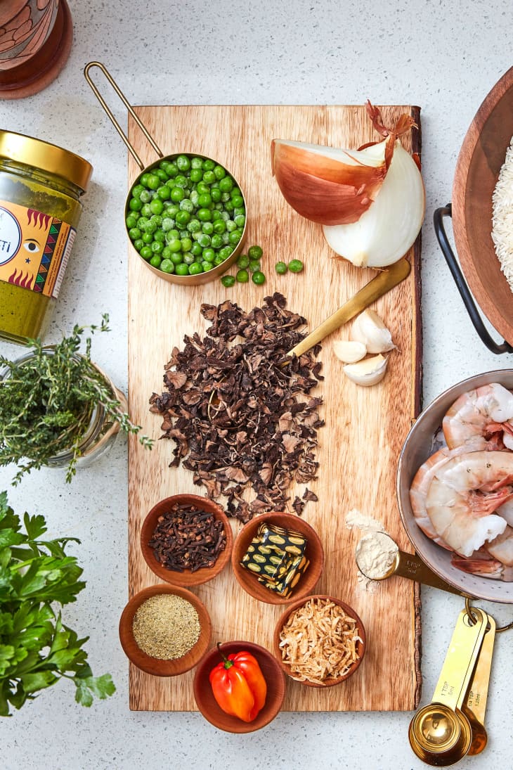 Diri Djon Djon with Shrimp Recipe | The Kitchn