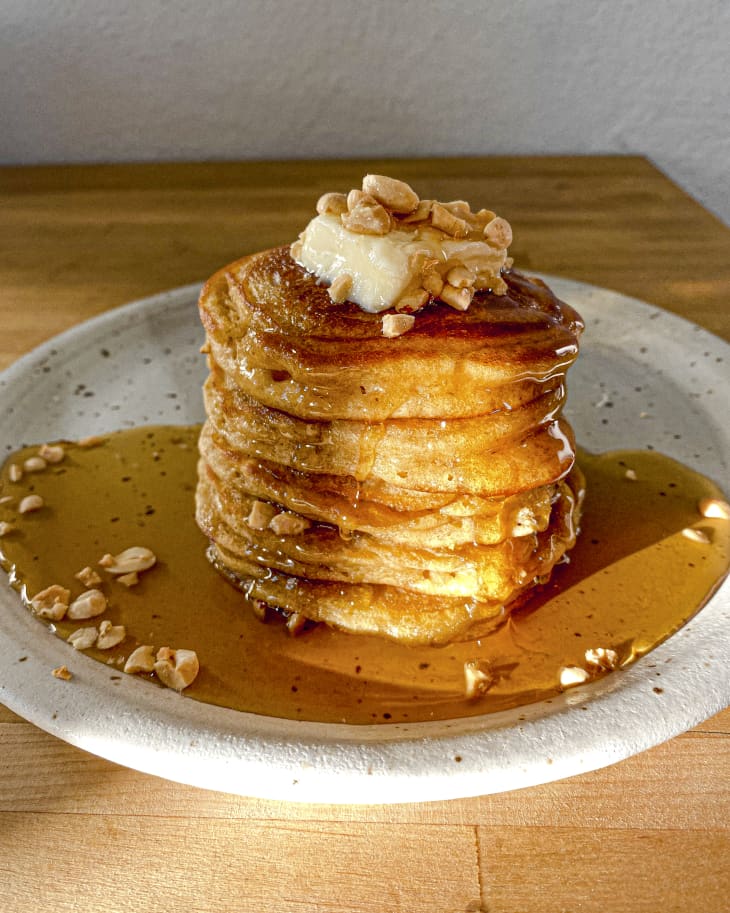 Peanut Butter Pancakes (Fluffy Version) | The Kitchn