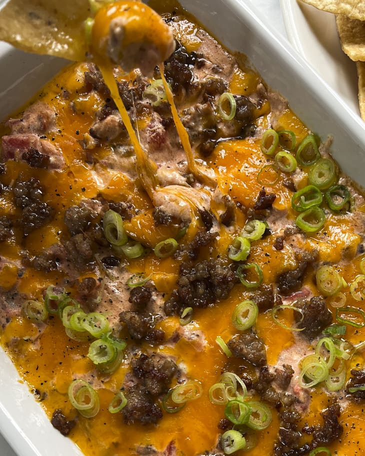 Sausage Dip Recipe (Cheesy, Baked Version) | The Kitchn