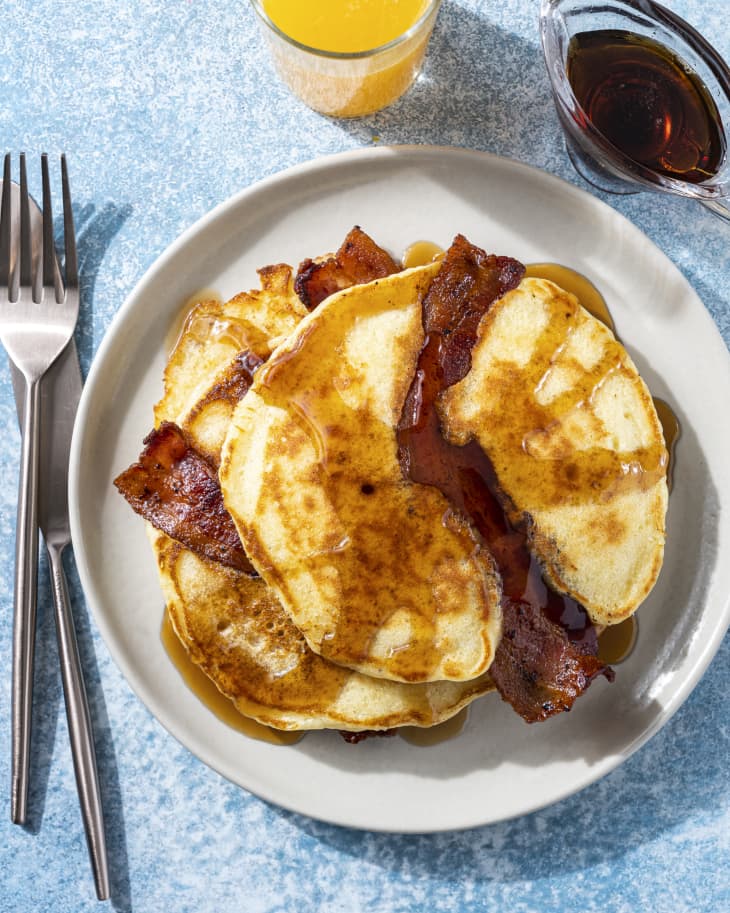 Bacon Pancakes Recipe (Extra Fluffy) | The Kitchn