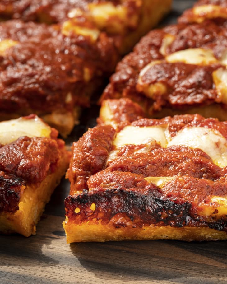 Detroit Pizza Recipe (with Pepperoni) | The Kitchn