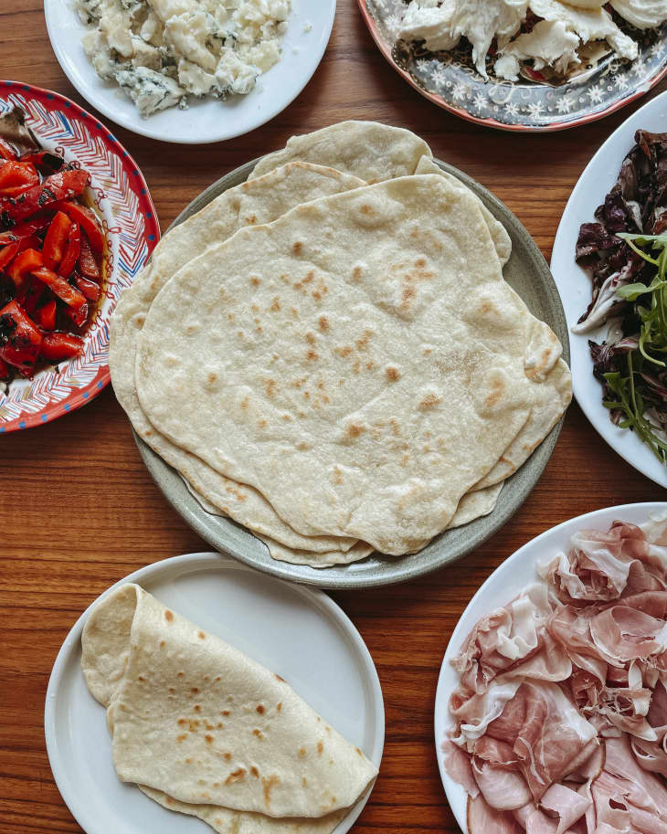 Piadina Recipe (Italian Flatbread) | Kitchn