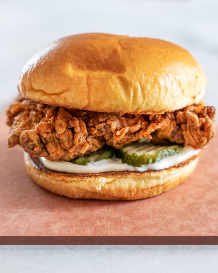 Fried Chicken Sandwich Recipe (Buttermilk Brined & Crispy) | Kitchn