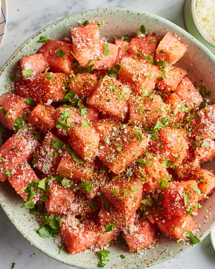 Esquites-Inspired Watermelon Salad | Kitchn