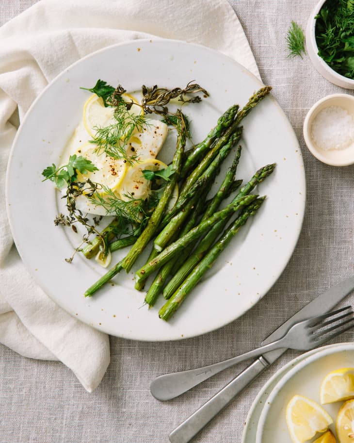 Baked Cod with Lemon, Garlic, and Herbs | The Kitchn