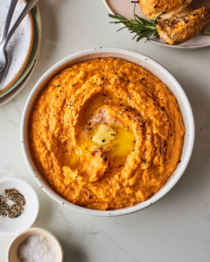 Best Mashed Sweet Potatoes Recipe (Only 4 Ingredients!) | The Kitchn