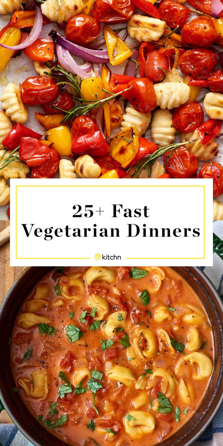 30 Minute Vegetarian Meals For Busy Weeknights Kitchn