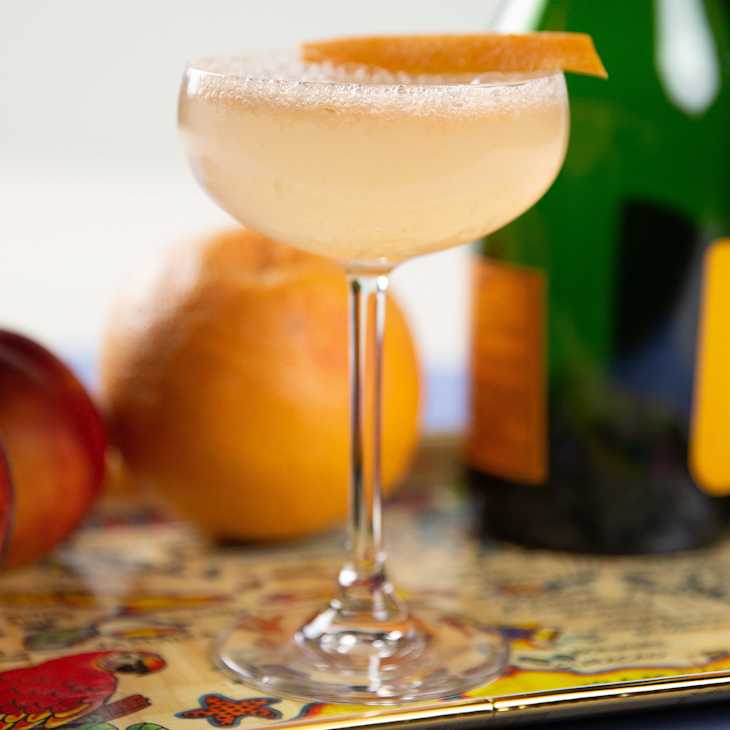 Sparkling Peach Sunrise | Kitchn