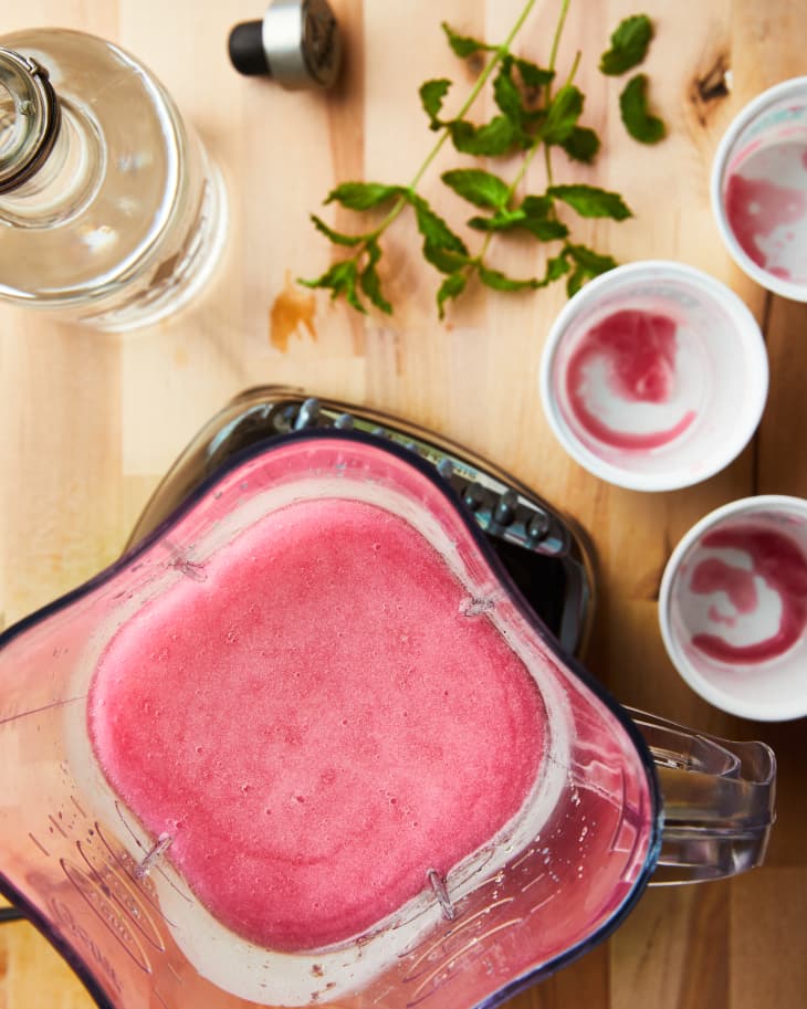 2-Ingredient Frozen Italian Ice Margaritas | The Kitchn