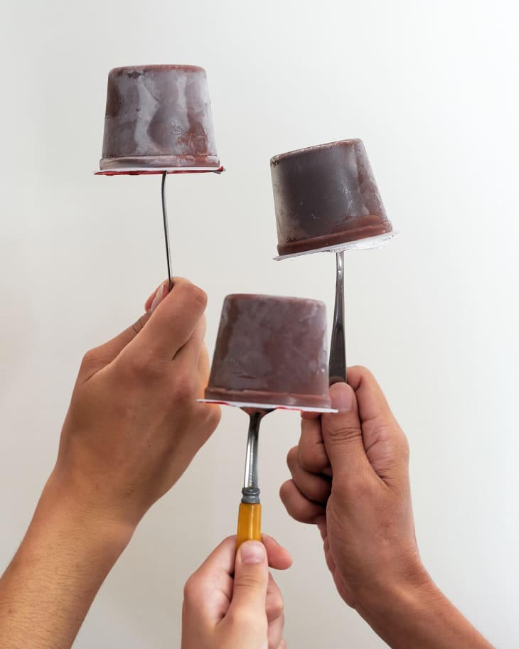 I Tried the Viral Frozen Pudding Pop Hack from Reddit | The Kitchn