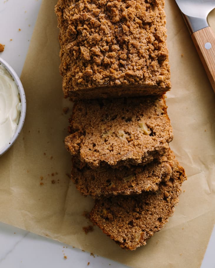 Cinnamon Streusel Apple Bread Recipe | The Kitchn