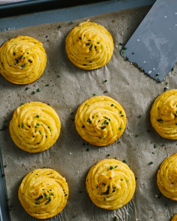 Duchess Potatoes Recipe (Classic Cheese and Garlic Version) | The Kitchn