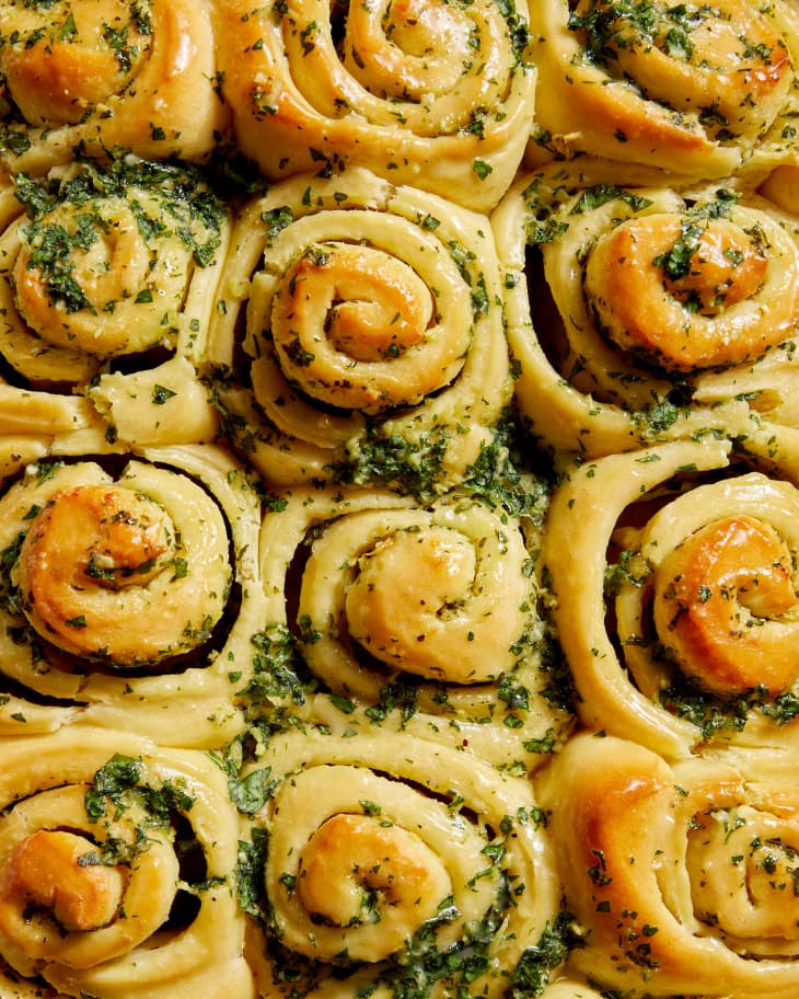 Garlic Cheese Stuffed Rolls - Grandbaby Cakes | The Kitchn