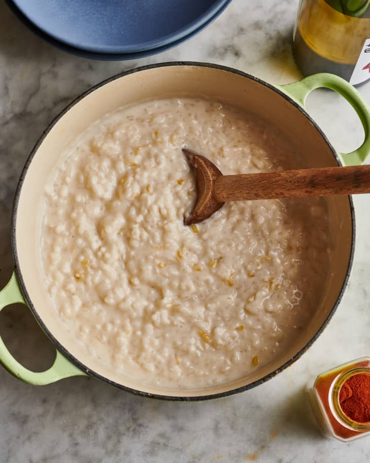 Laura Lazzaroni's Risotto con Robiola, Limone, e Paprika Affumicata ...