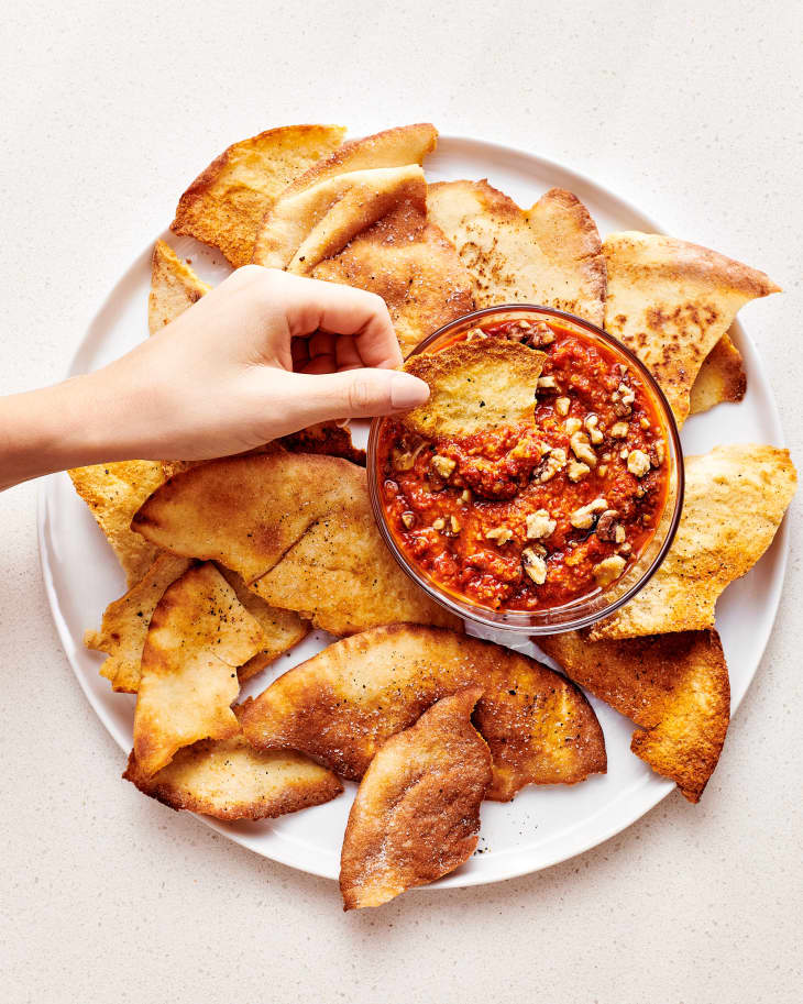 Muhammara Recipe (Roasted Red Pepper and Walnut Dip) | The Kitchn