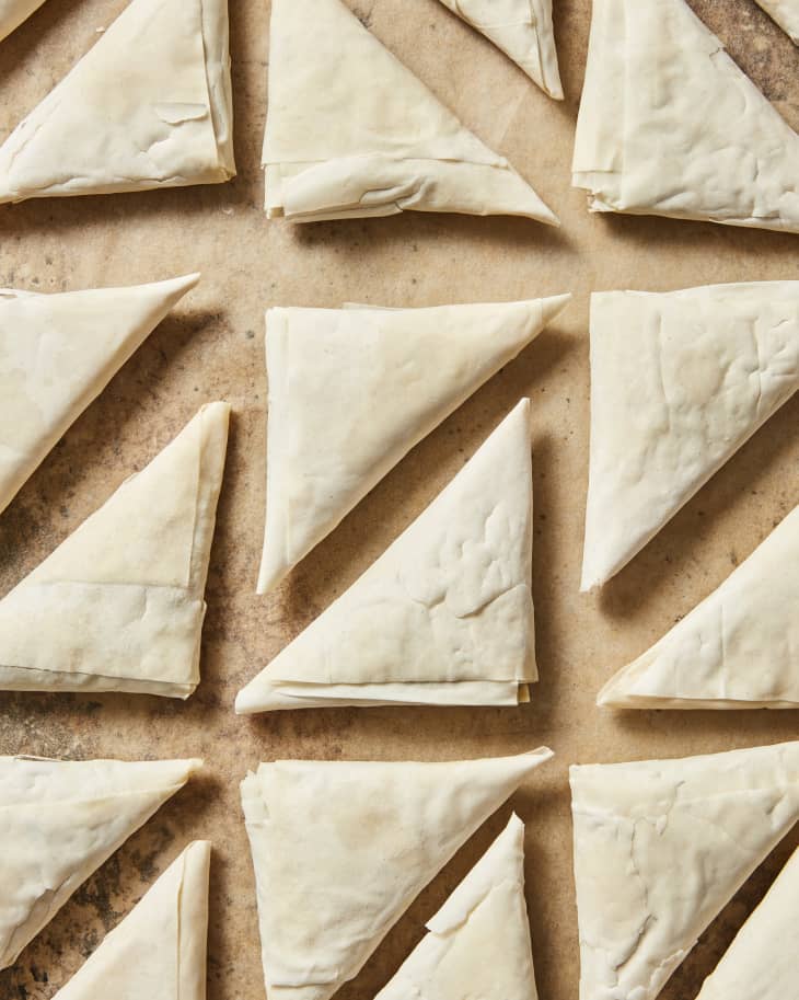 Freeze-Ahead Horta Phyllo Pockets Recipe | The Kitchn