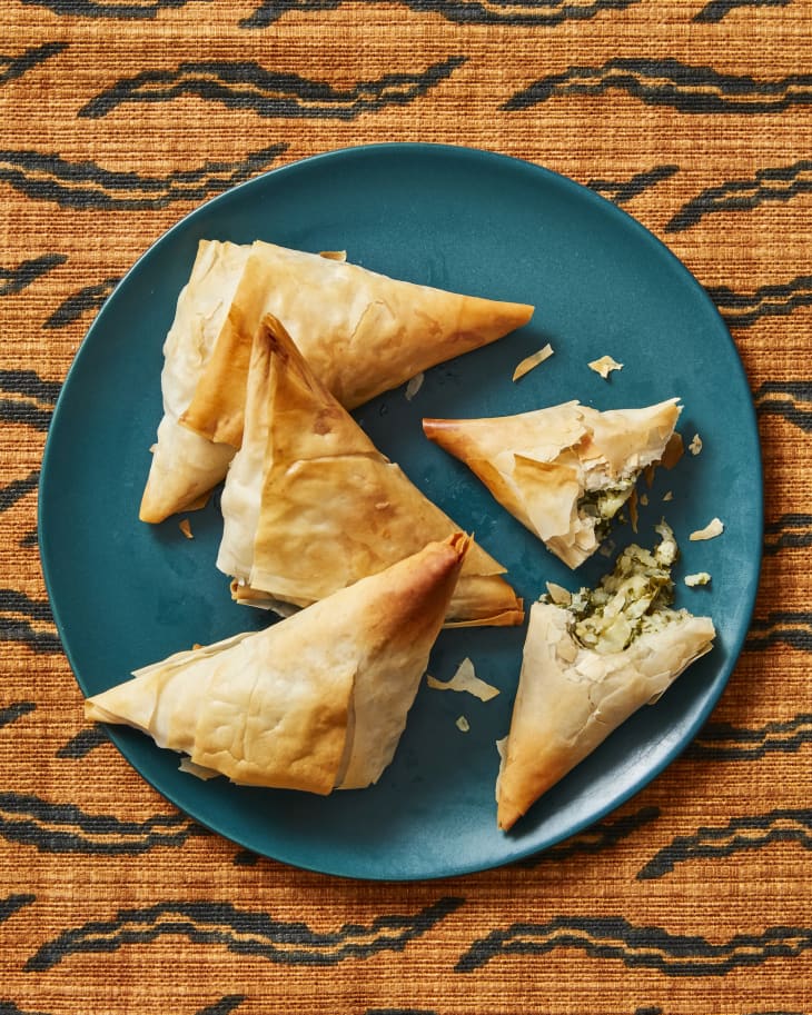 Freeze-Ahead Horta Phyllo Pockets Recipe | Kitchn
