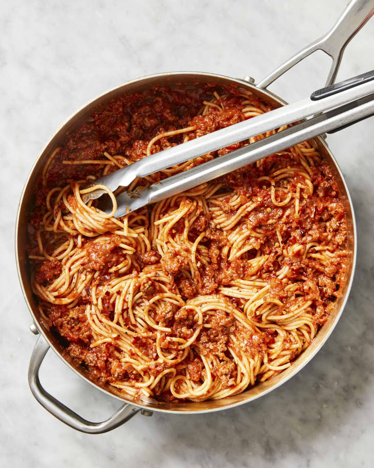 Best Spaghetti with Meat Sauce Recipe | The Kitchn