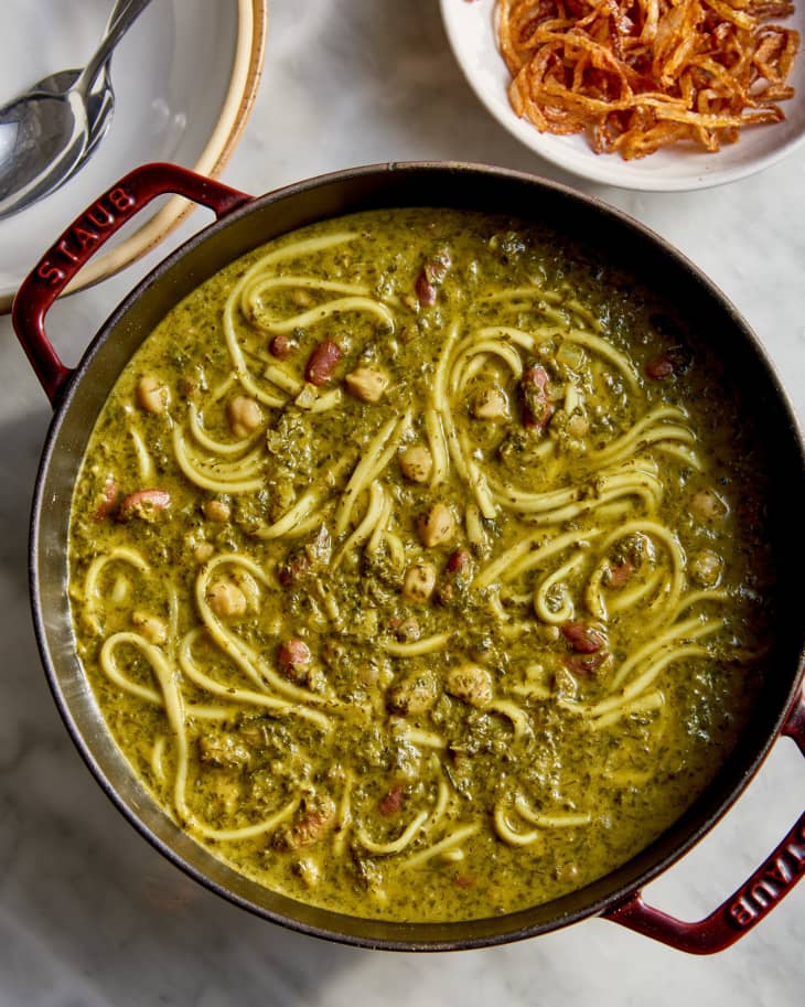 Ash Reshteh Recipe (Persian Stew with Noodles, Beans, and Greens) | The ...