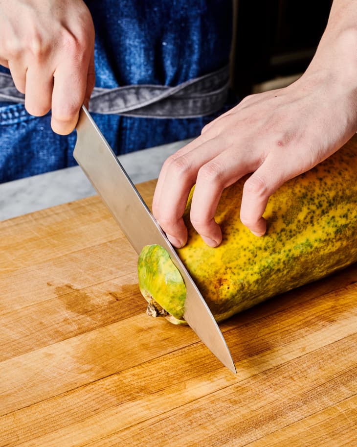 How to Cut Fresh Papaya — a Step-by-Step Guide | The Kitchn