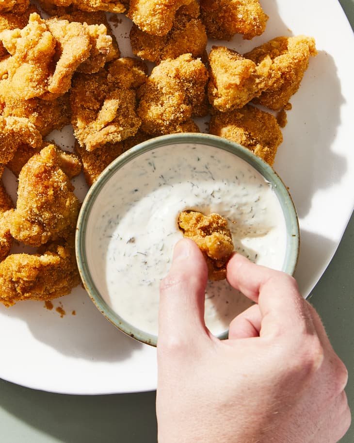 Chicken Nugget Recipe (Homemade with Ranch Dip) | The Kitchn