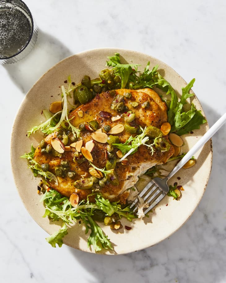Chicken Paillard Recipe (Easy & Crispy, With Almonds) | Kitchn